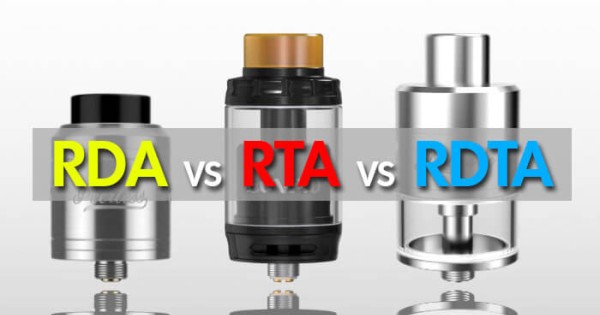 RDA vs RTA vs RDTA: Understanding Vaping Atomizer Categories | WWVape RDA vs RTA vs RDTA: Understanding Vaping Atomizer Categories | WWVape